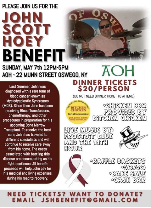 iHeart Oswego - John Scott Hoey Benefit
