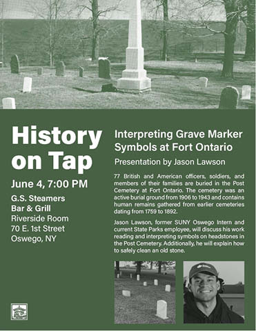 iHeart Oswego - History on Tap: Interpreting Grave Markers at Fort Ontario