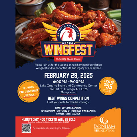 iHeart Oswego - 2nd Annual Wingfest (Oswego; Registration Required)