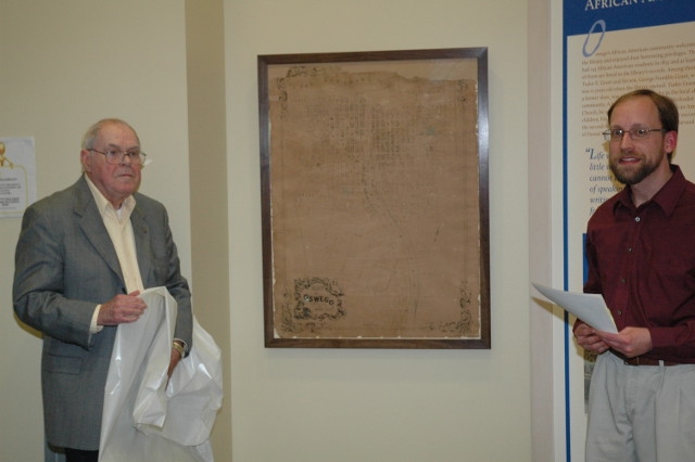 iHeart Oswego - Unveiling of Historic Oswego Map at the Oswego Public ...